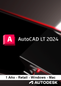 Autodesk AutoCAD LT 2024 – Licencia comercial – 1 Año - Tienda Zentinels